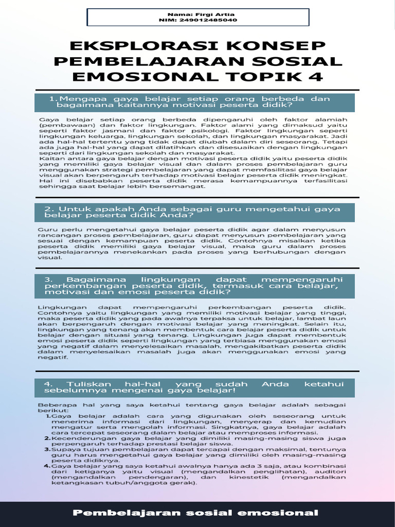 TOPIK 4-Eksplorasi-Konsep-PSE-T4 | PDF | Karier & Perkembangan