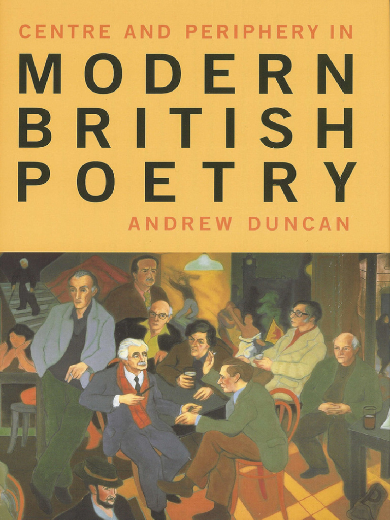 Centre and Periphery in Modern Bri | PDF | Syllable | Poetry