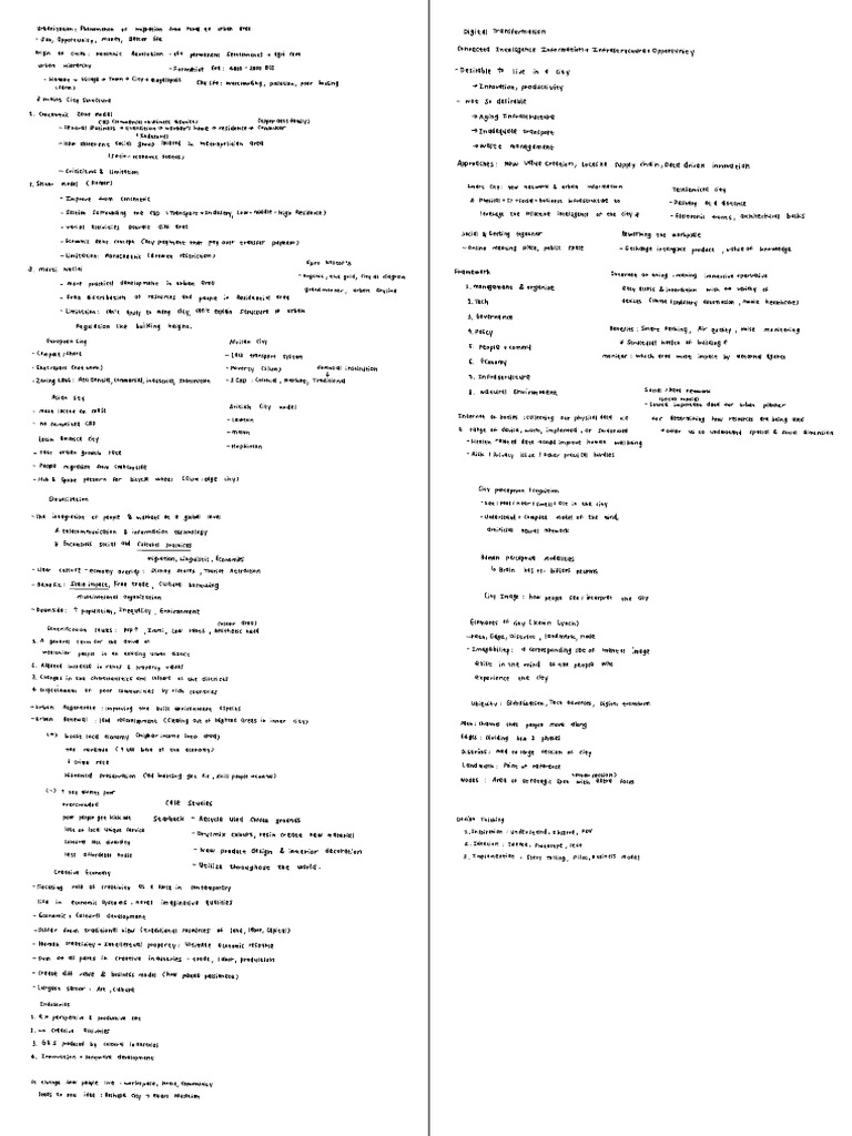 Gen Ed Cheat Sheet | PDF