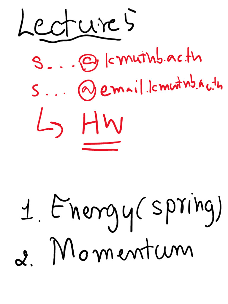 Lecture 5 | PDF | Home & Garden | Science & Mathematics