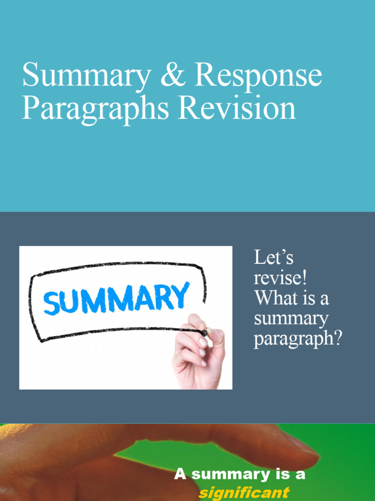 Summary Revision | PDF | Long Term Memory | Memory