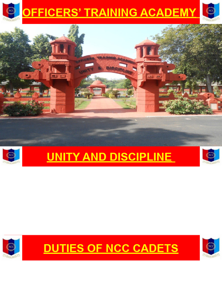 l3 Duties of NCC Cadets | PDF | Military Life | Military Organization