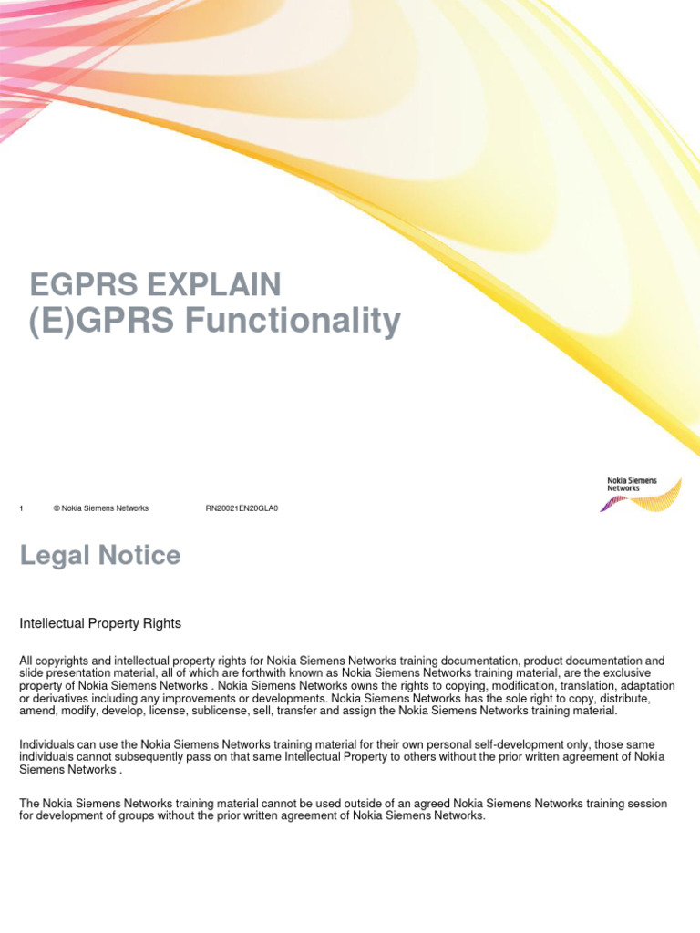 01 - RN20021EN20GLA0 - (E) GPRS Functionality | PDF | General Packet Radio Service | Internet ...