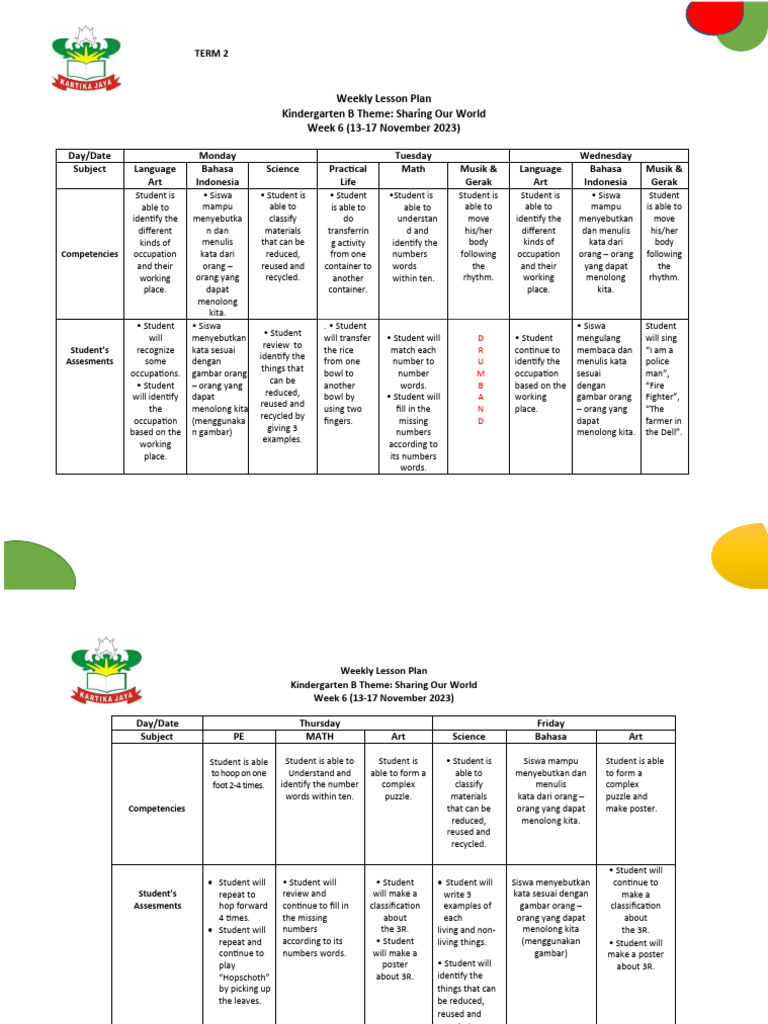 Week 6-Term 2 - Sharing Our World | PDF | Linguistics