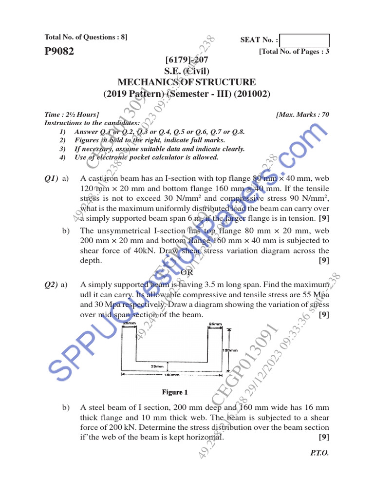 MOS Full Form in Civil Engineering | PDF | Stress (Mechanics) | Beam ...