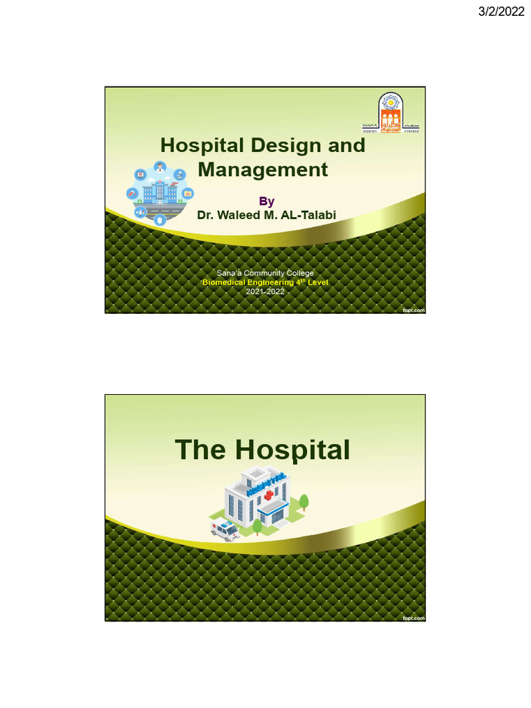 02 The-Hospital-Waleed-Altalabi-1 | PDF | Hospital | Health Care