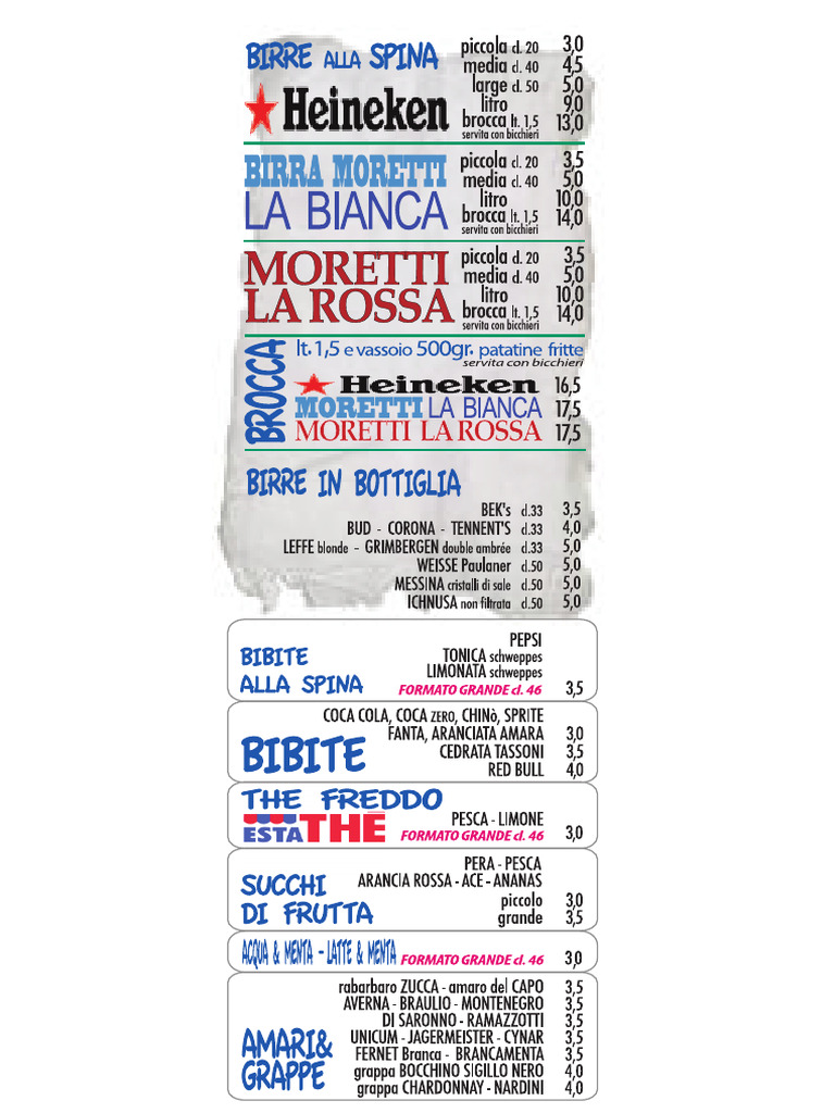 Birre Bibite | PDF