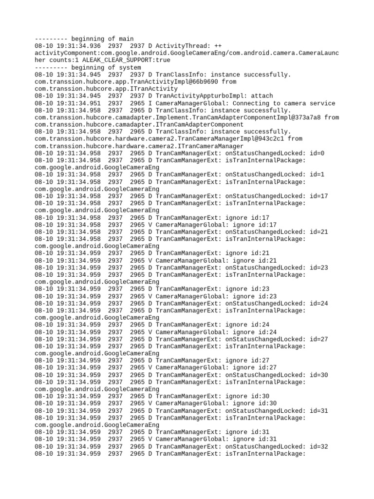 Log Cat 1723293094910 | PDF | Software Engineering | Computing