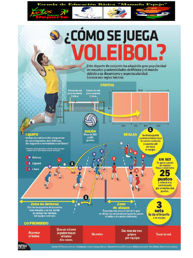 Tareas Voleibol | PDF