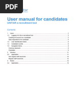e-Recruitment User Manual for IEC | PDF | Career & Growth | Finance ...