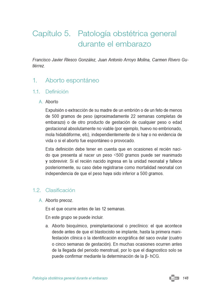 Manual Basico de Obstetricia y Ginecolog | PDF | El embarazo | Aborto