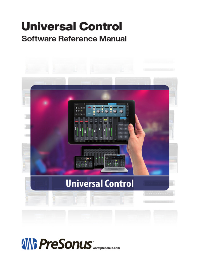 RM Universal-Control Software EN | PDF | Installation (Computer Programs) | Audio Engineering