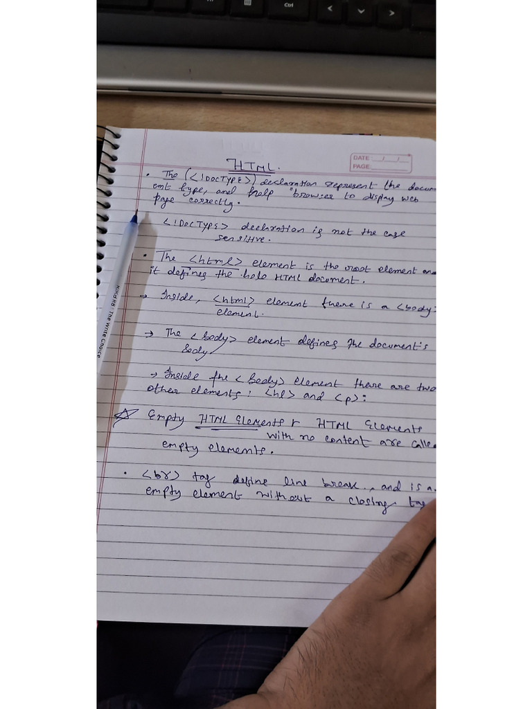 HTML Study Material | PDF