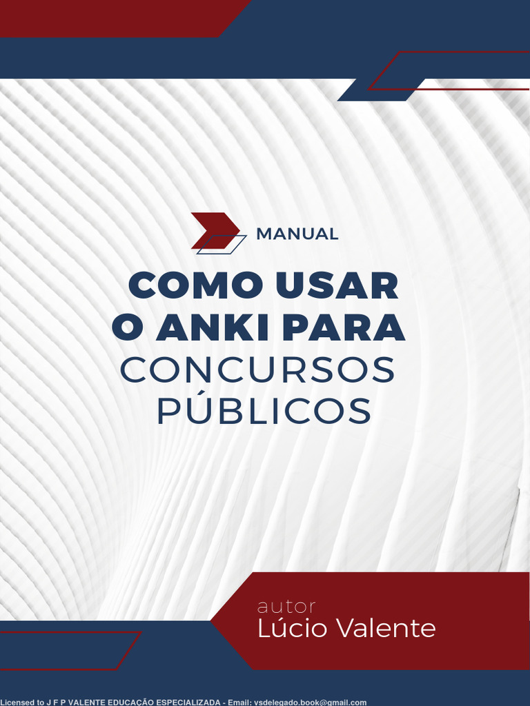 Manual Anki | PDF | Aprendizado | Informação