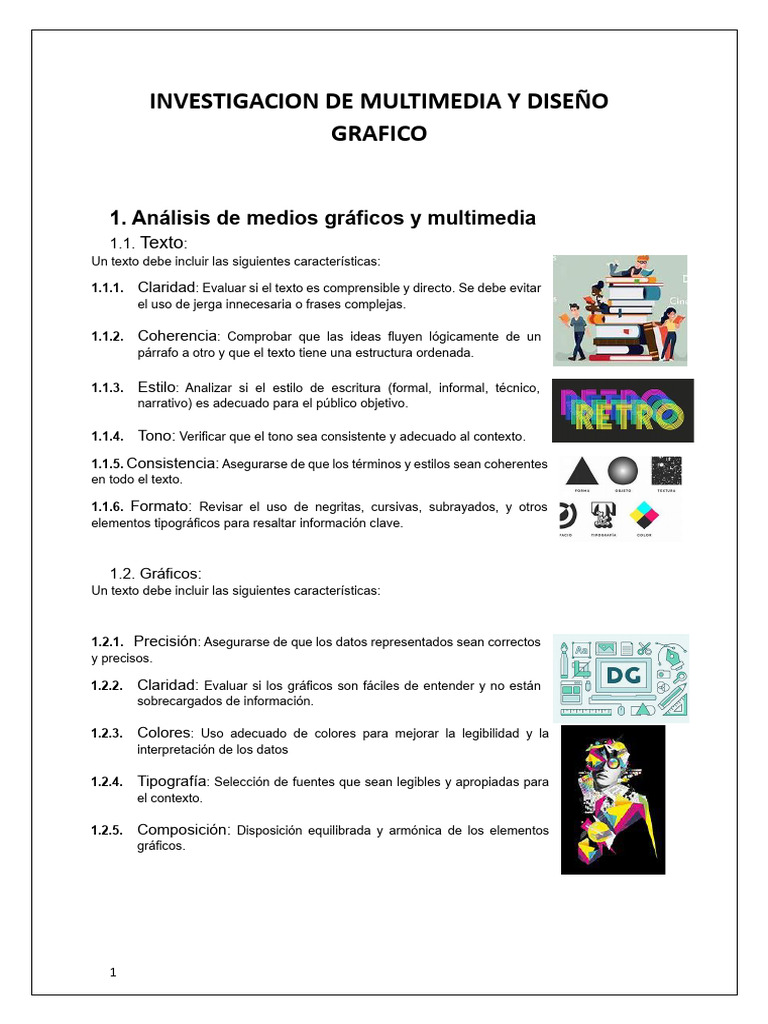 Investigacion de Multimedia y Diseño Grafico | PDF | Informática | Software