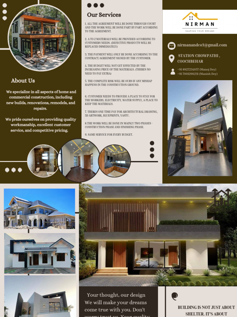 Nirman Brochure | PDF | Economies | Business