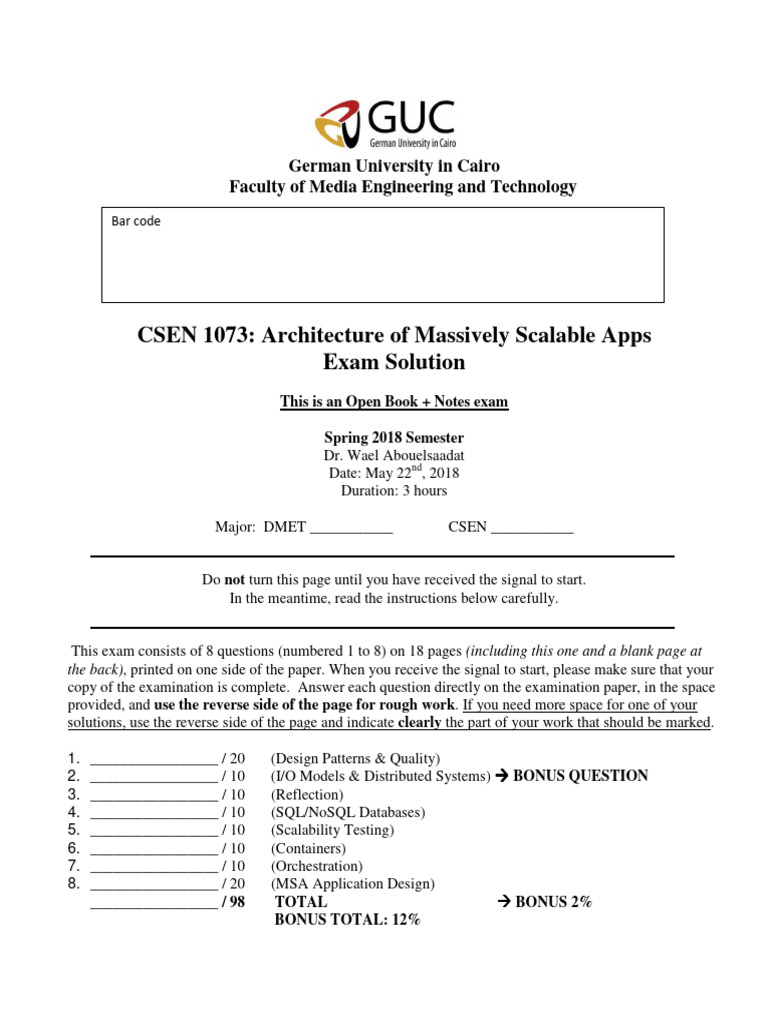 2018 Msa Exam Ver5 Solution Pdf Class Computer Programming Method Computer Programming