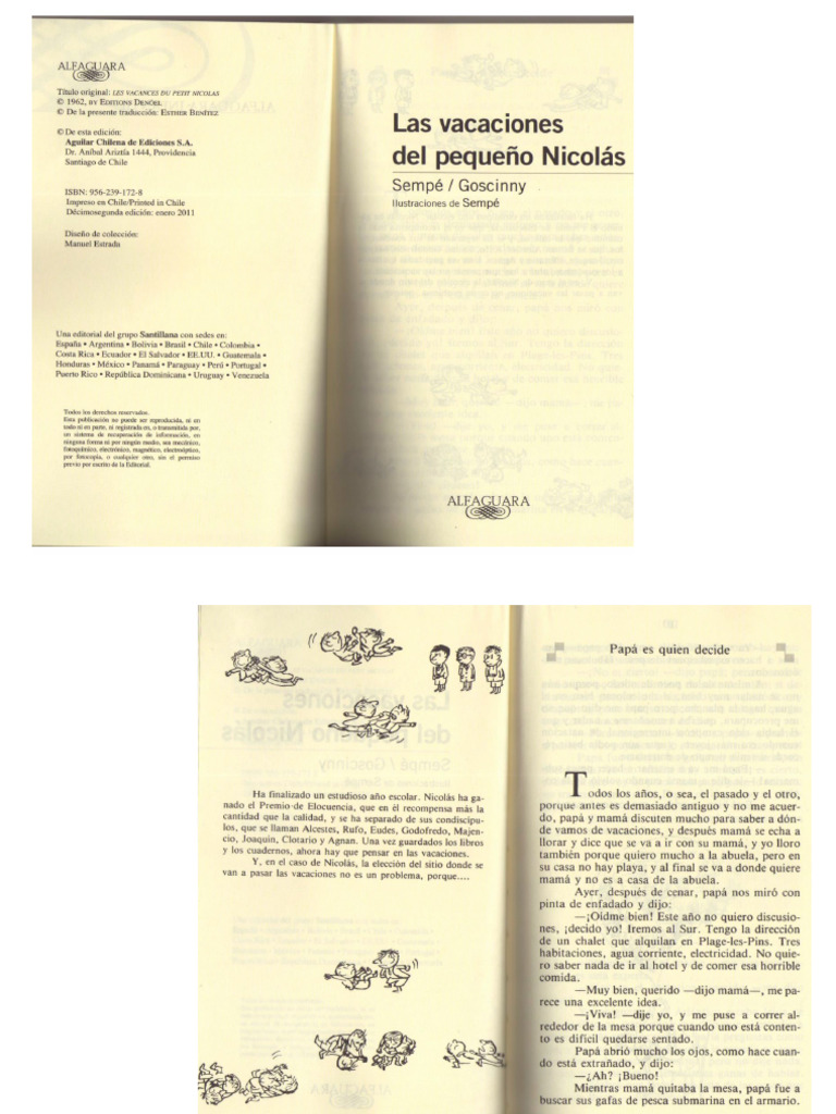 Las Vacaciones de Nicolas | PDF