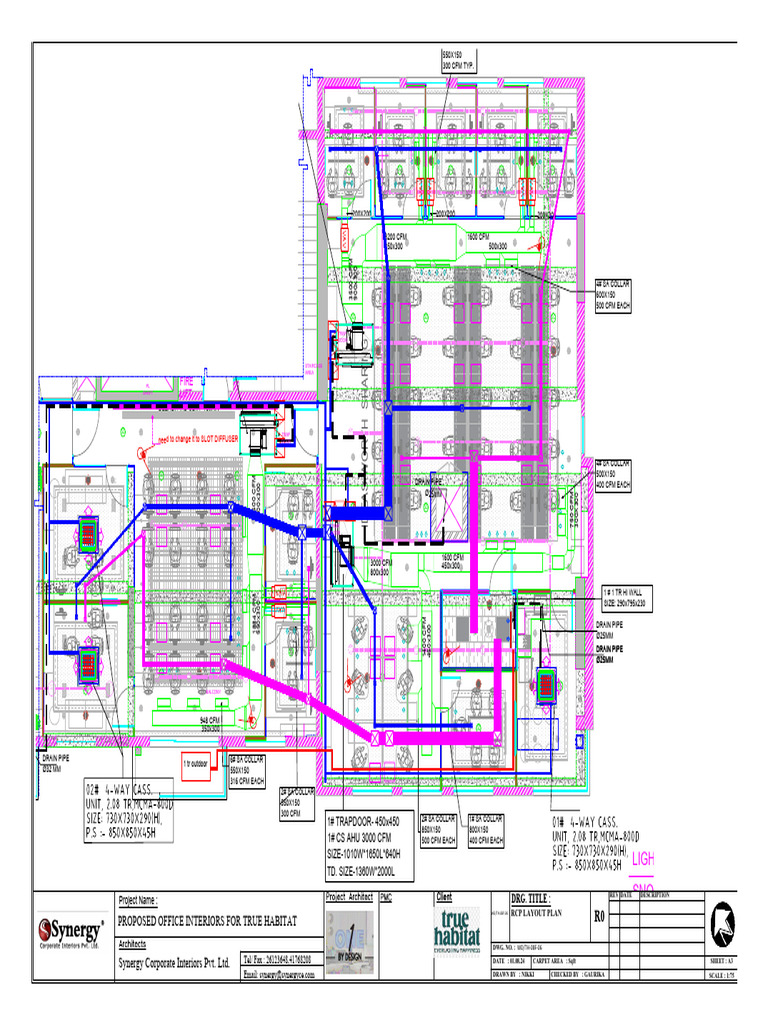 16 - RCP Layout Plan - True Habitat | PDF