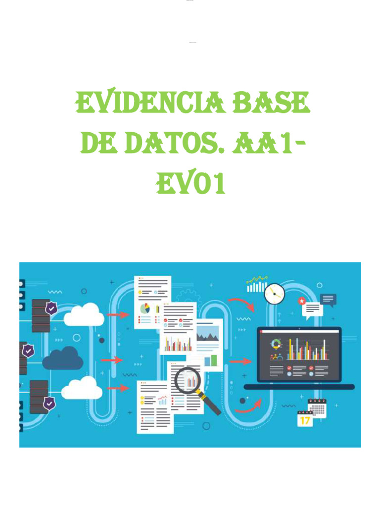 Evidencia Base de Datos Aa1 Ev01 | PDF | Logística | Informática