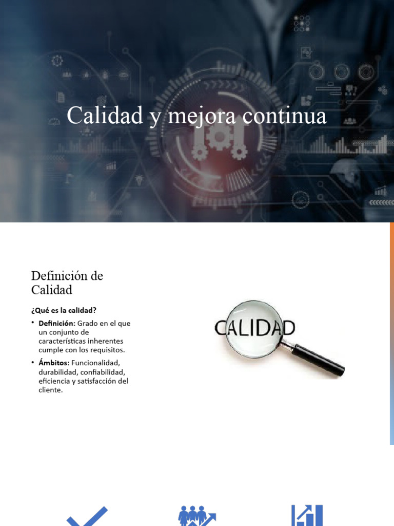 Calidad y Mejora Continua | PDF | Calidad (comercial) | Business
