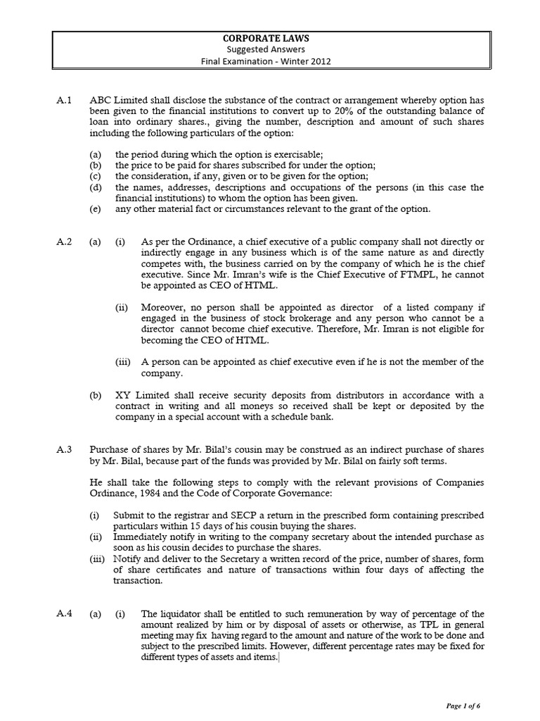 E15 | PDF | Liquidation | Audit Committee