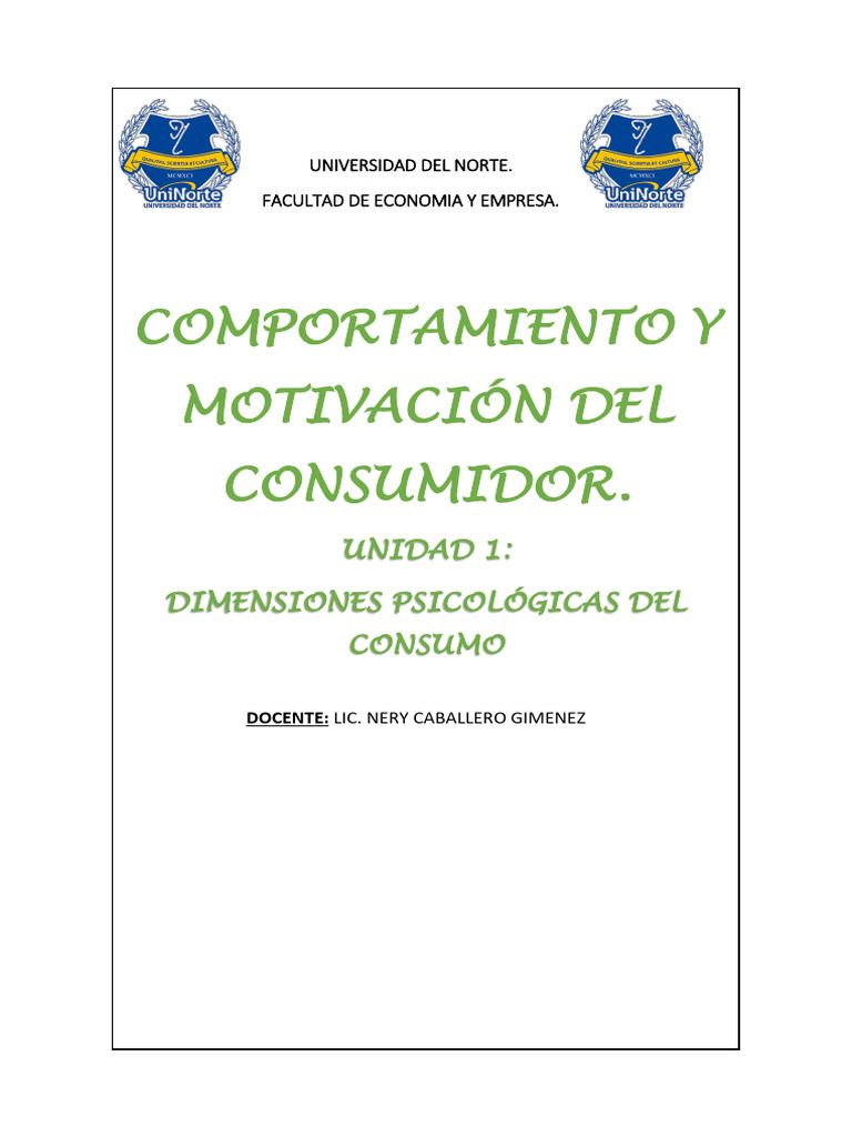 Trabajo Práctico - Comportamiento Del Consumidor | PDF | Comportamiento del consumidor ...