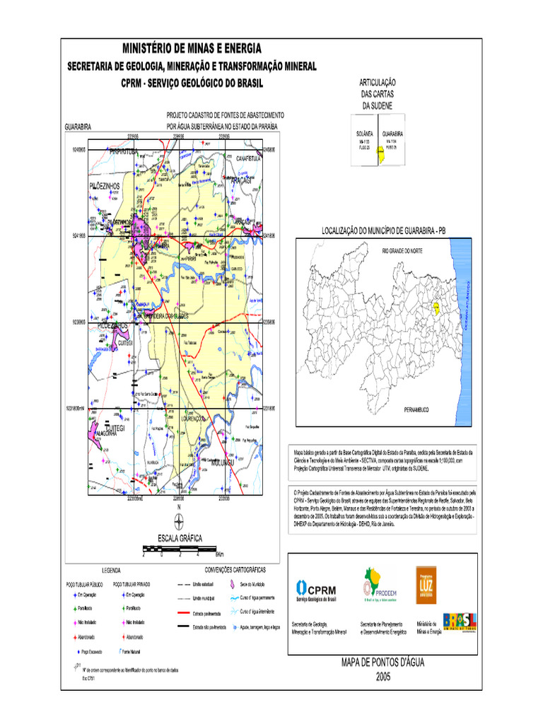 Mapa Guarabira | PDF