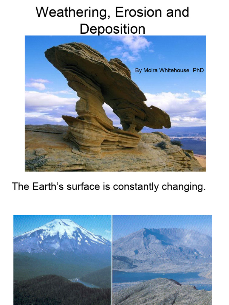 Weathering and Erosion | PDF | Erosion | Glacier