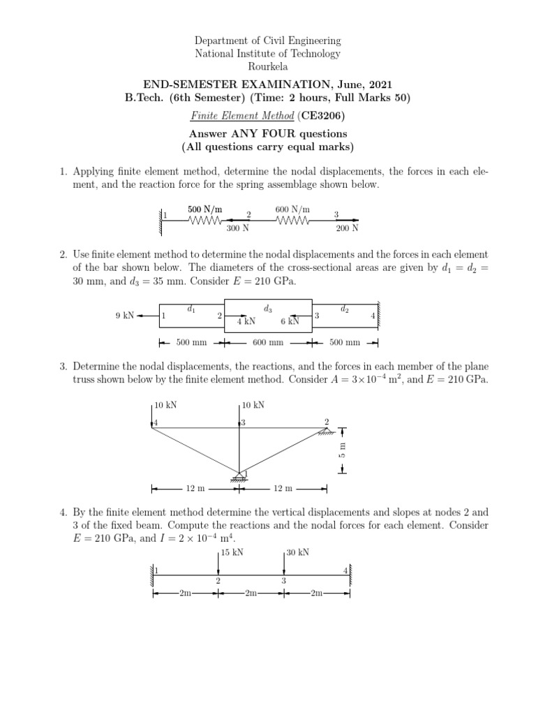 CE3206 | PDF | Applied And Interdisciplinary Physics | Mechanical Engineering