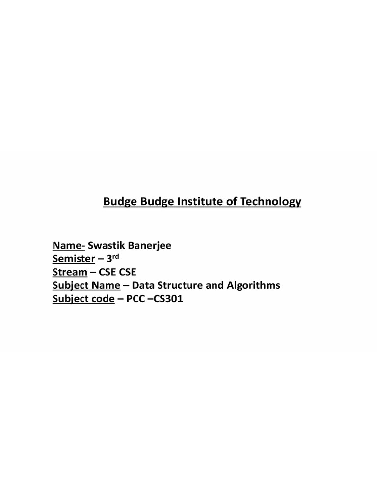 27631723029 Swastikbanerjee Pcc Cs301 Pdf