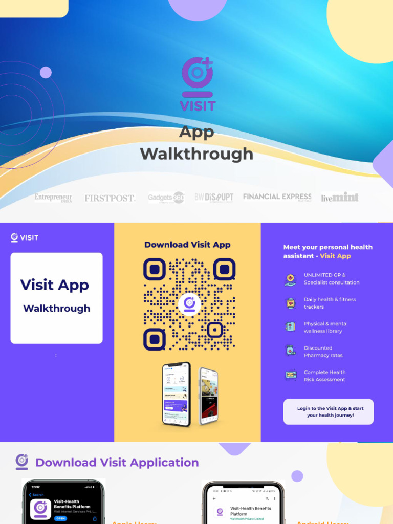 Visit App | PDF | Mobile App | Android (Operating System)