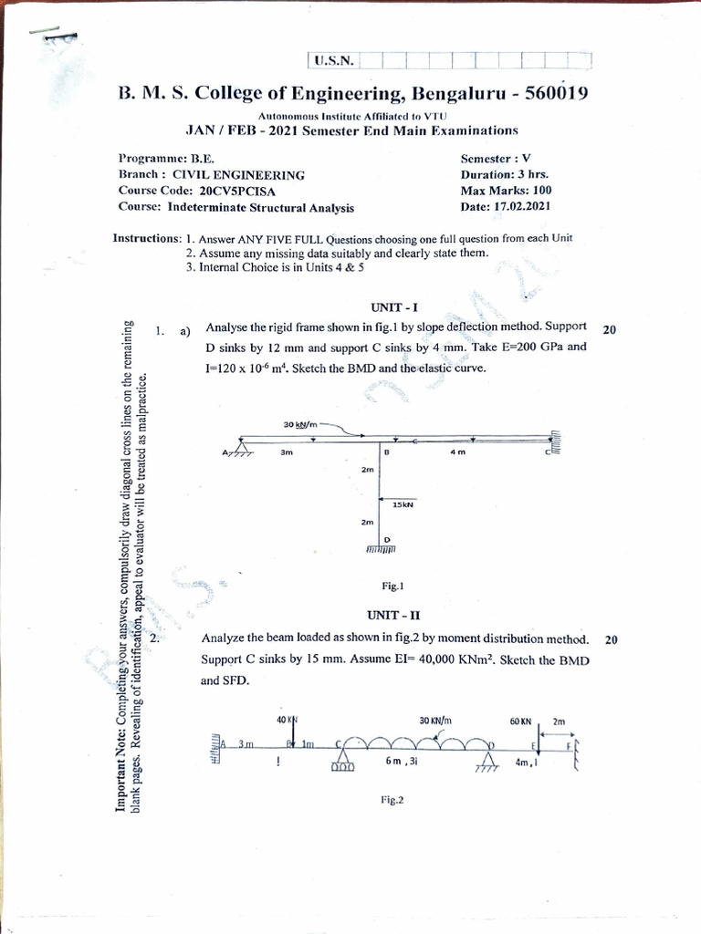 ISA QP & Scheme-2 | PDF | Structural Analysis | Earthquake Engineering