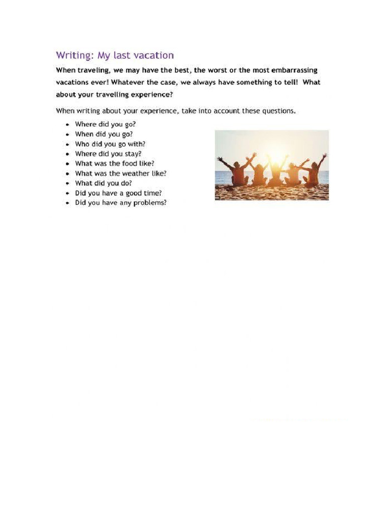 Writing A1 | PDF