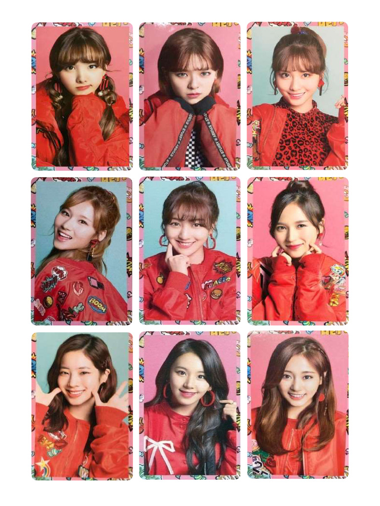 Candy Pop Twice Photocards | PDF