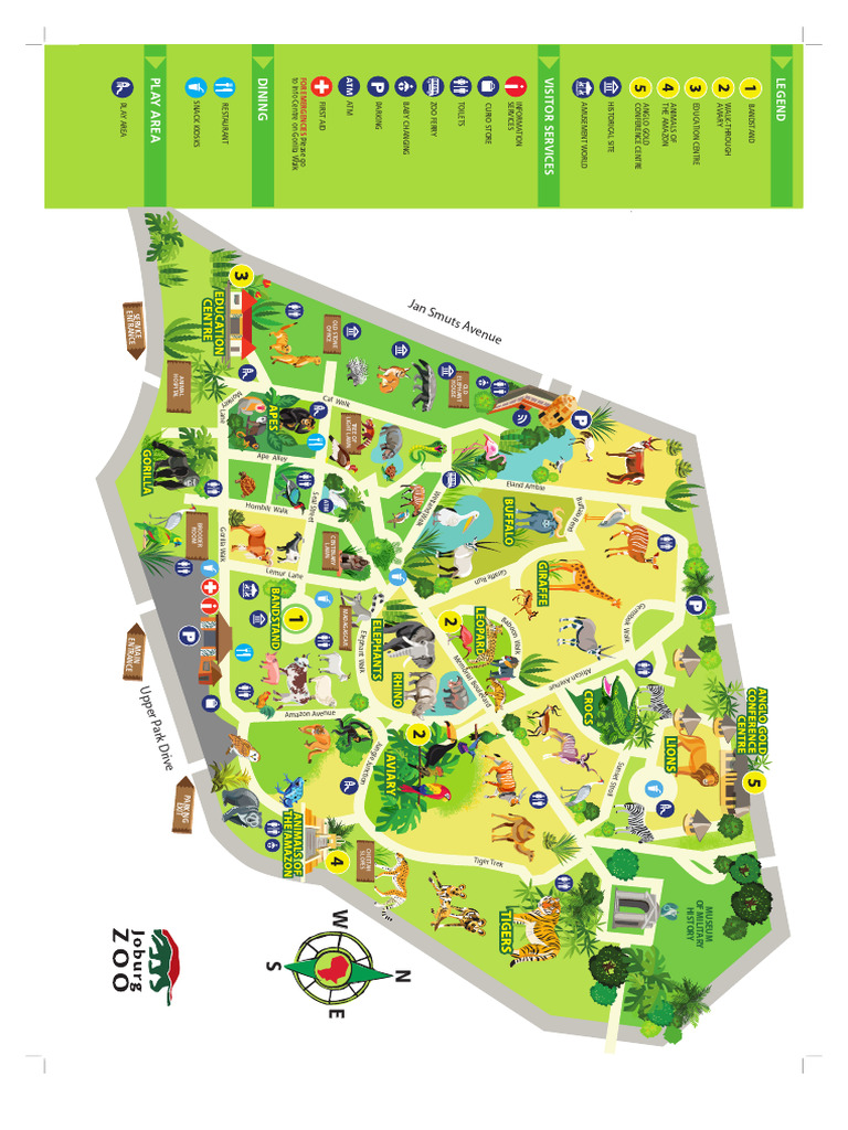 Zoo Map | PDF | Zoo | Zoology