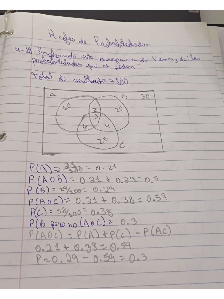 Reglas de Probabilidades. Lucero V | PDF