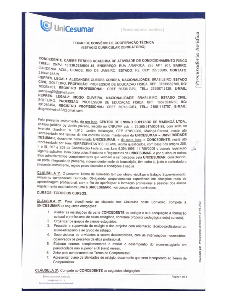 Uni Cesumar | PDF
