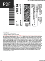 UPS Air Waybill Instructions | PDF | Cargo | Legal Liability