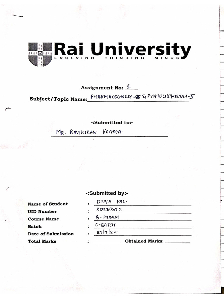 P'Cognosy Assg 1 | PDF