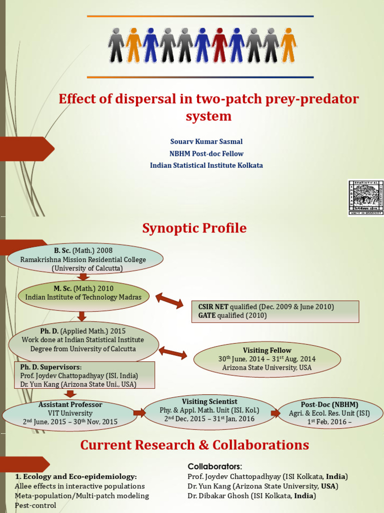 Presentation 2 Sourav - IIT (ISM) Dhanbad | PDF | Biological Dispersal | Predation
