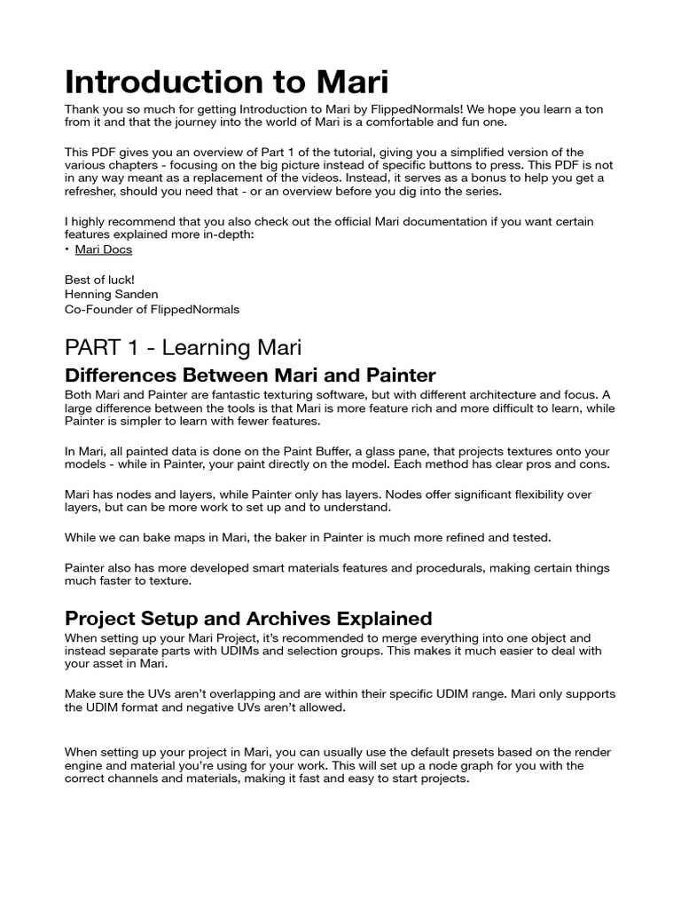 Intro To Mari PDF | PDF | Texture Mapping | Shader Intro To Mari PDF | PDF | Texture Mapping | Shader