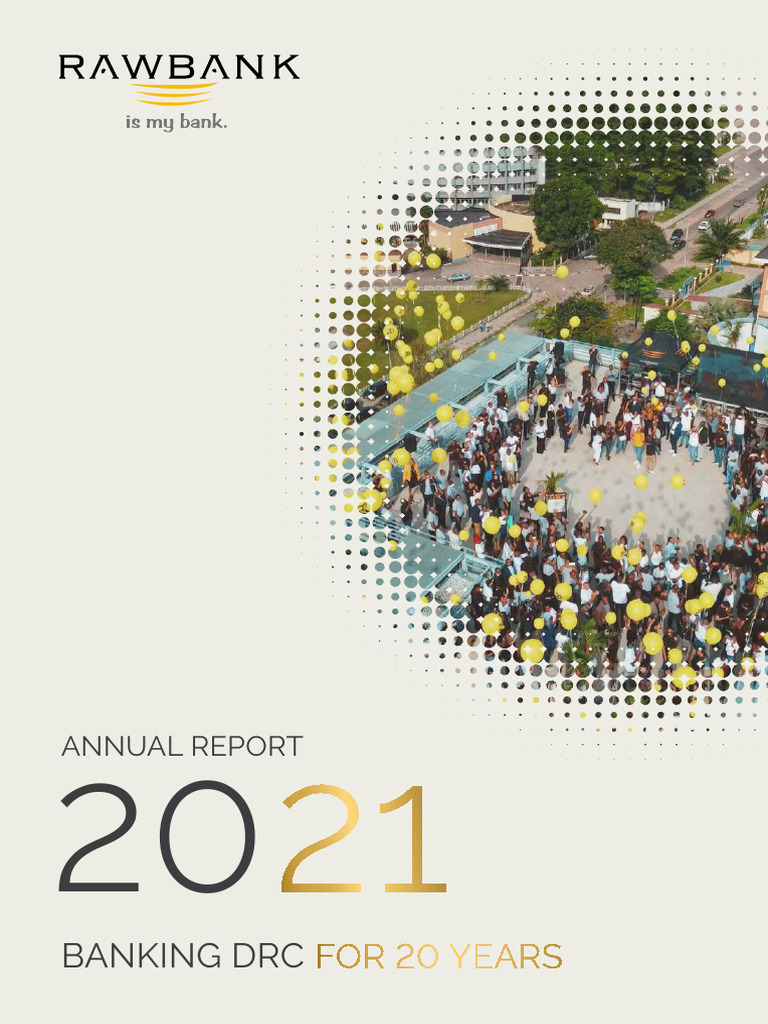 Rawbank 2021 Annual Report Summary | PDF | Banks | Democratic Republic ...