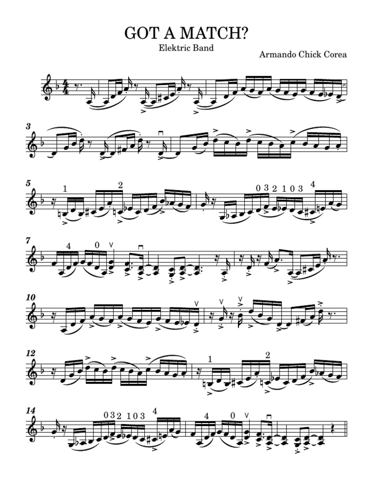 Got A Match (Copia en Conflicto de GNPMUSIC 2023-12-21) | PDF