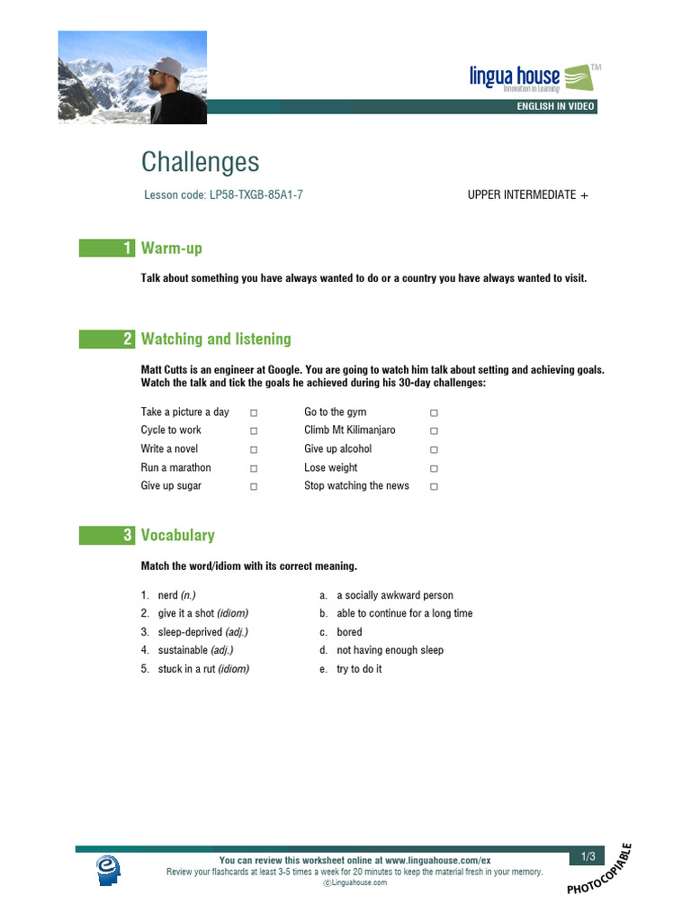 Challenges | PDF