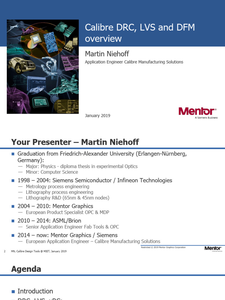 Mentor Calibre DRC Lvs DFM | PDF | Semiconductor Device Fabrication ...