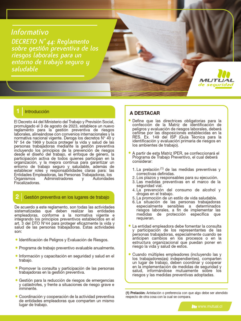 Informativo D 44 Mutual | PDF | Negocios
