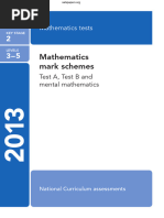 STA248820e 2024 ks2 Mathematics Mark Schemes | PDF | Decimal | Multiplication