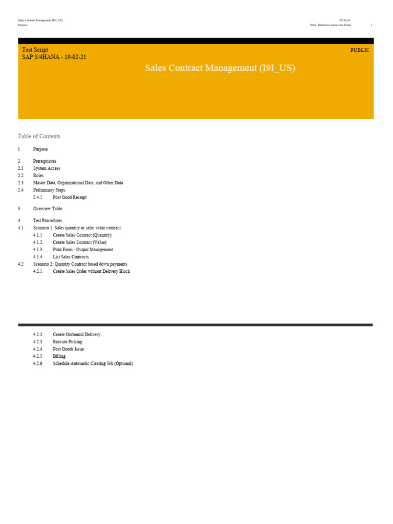 I9i S4hana2020 BPD en Us | PDF | Sales | Inventory