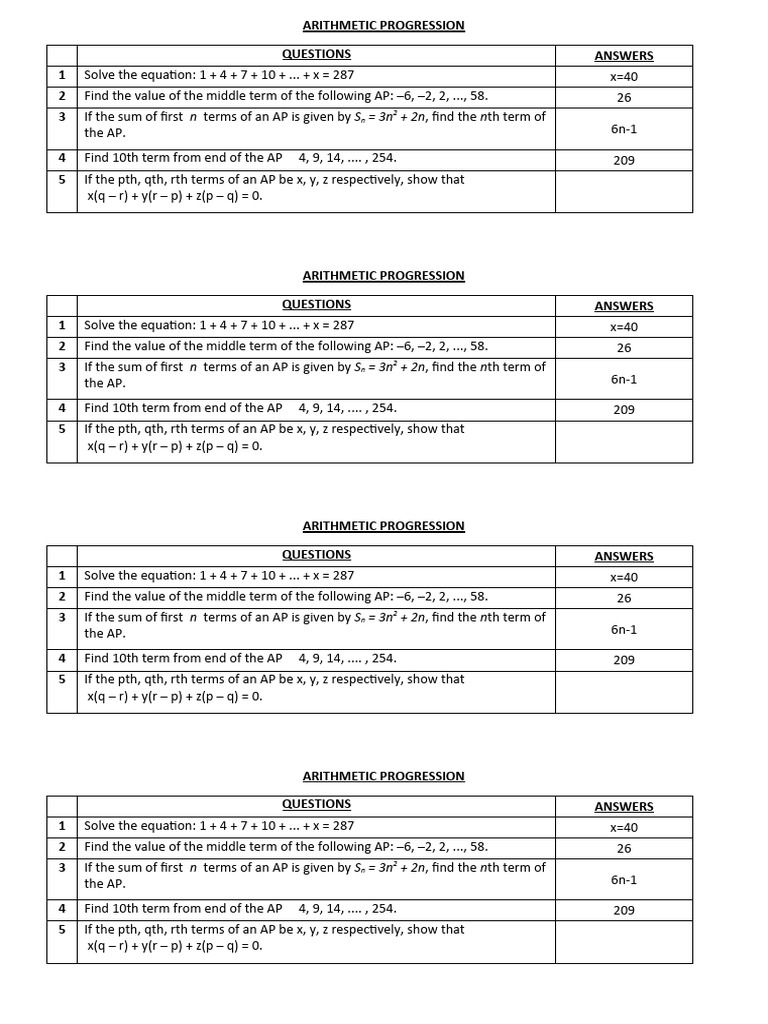 3n + 2n, Find The NTH Term of | PDF | Discrete Mathematics ...